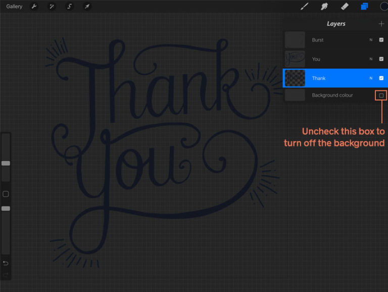 How to Vectorise your Procreate Lettering - iPad Calligraphy