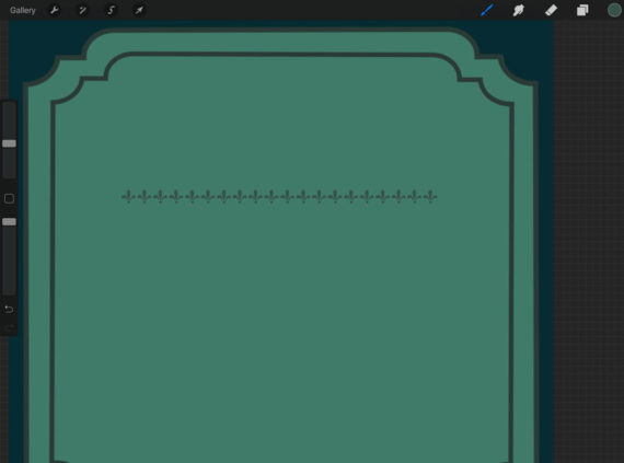Procreate Tutorial: Create A Beautiful Frame for Lettering - iPad ...