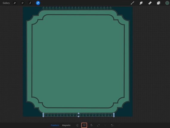 Procreate Tutorial: Create A Beautiful Frame for Lettering - iPad ...