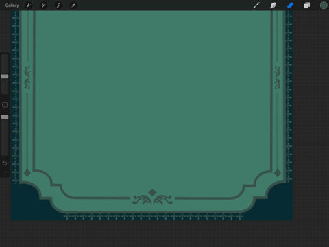 Procreate Tutorial: Create A Beautiful Frame for Lettering - iPad ...