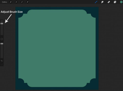 Procreate Tutorial: Create A Beautiful Frame for Lettering - iPad ...