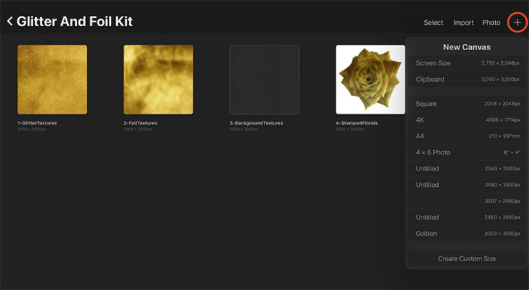 Create Gold Foil Lettering in Procreate - iPad Calligraphy