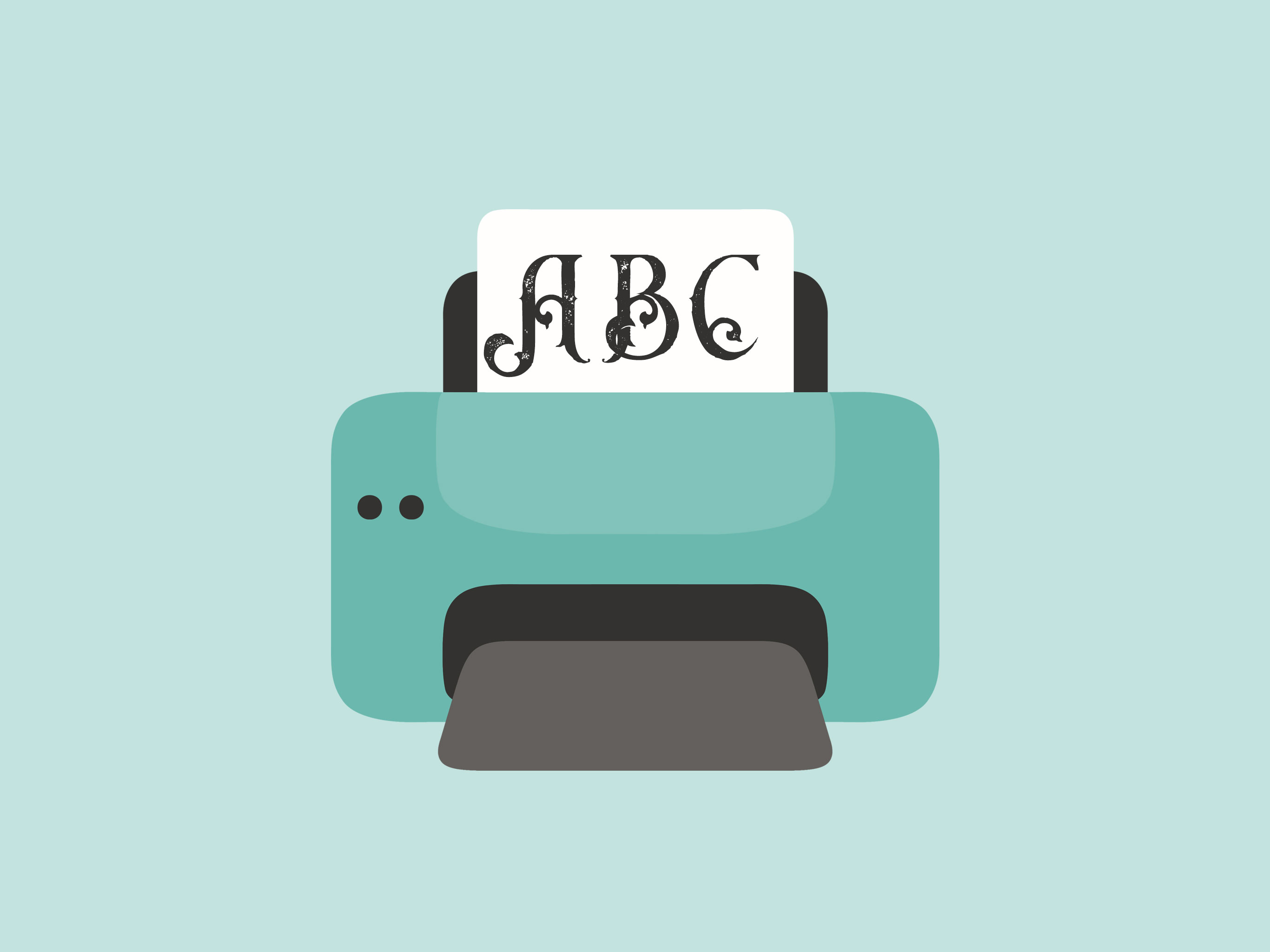 How To Print From Procreate IPad Calligraphy
