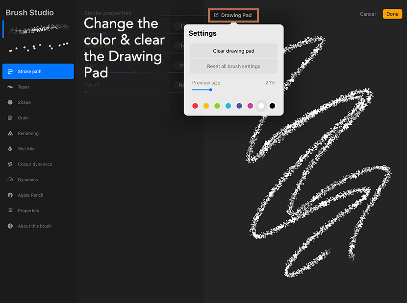 How To Combine Two Brushes In Procreate 5 IPad Calligraphy