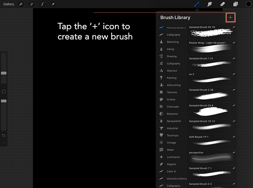How To Create A Color Dynamic Brush In Procreate IPad Calligraphy
