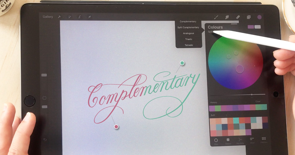 New Color Features in Procreate 5! (Color Harmony + more!) - iPad ...
