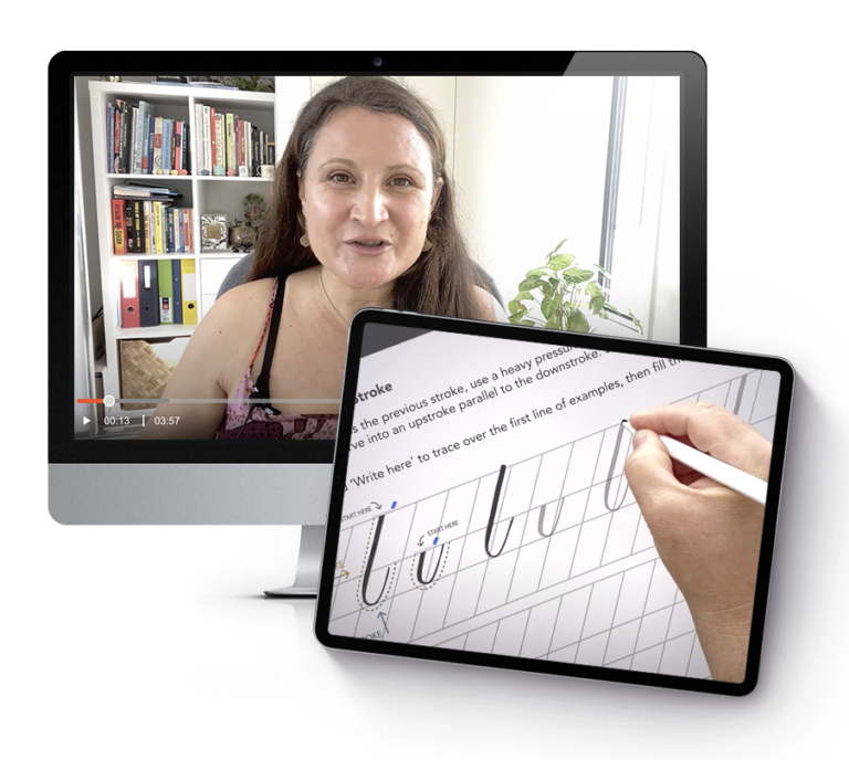 Calligraphy on the iPad with Procreate | iPad Calligraphy - iPad ...