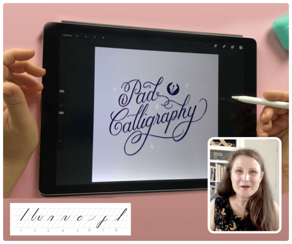 Thank You - iPad Calligraphy