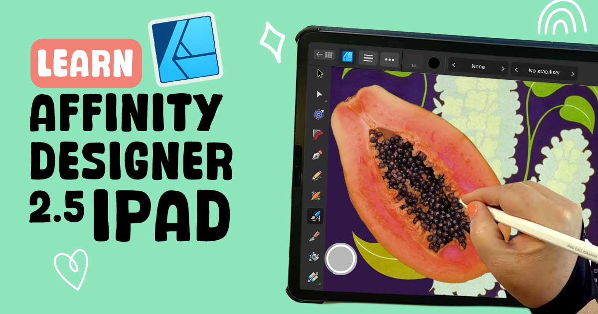 Master Affinity Designer 2.5 on the iPad in 10 Minutes - iPad Calligraphy