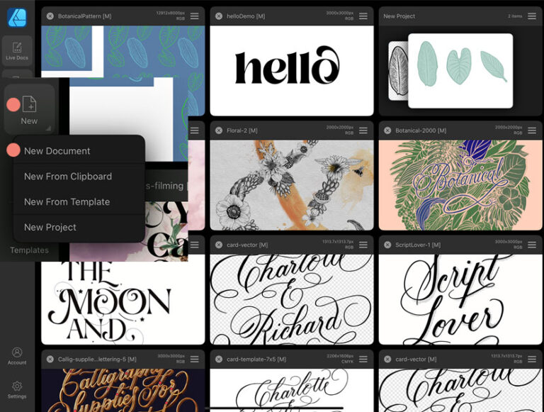 Master Affinity Designer 2.5 on the iPad in 10 Minutes - iPad Calligraphy