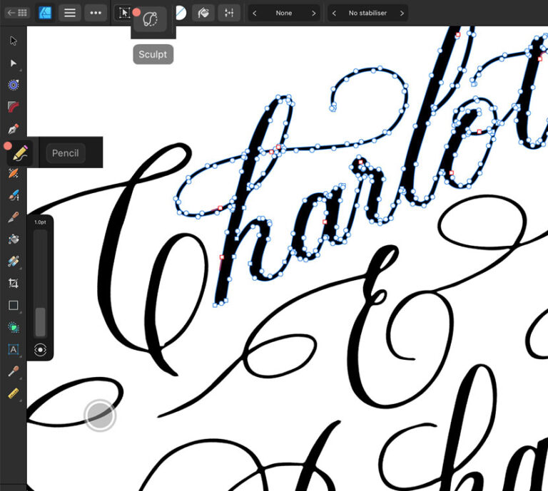 Master Affinity Designer 2.5 on the iPad in 10 Minutes - iPad Calligraphy