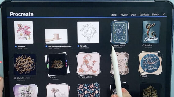 How to Backup your Procreate Files (including palettes and brushes ...