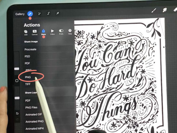 Convert Procreate Art to Vector (Free auto trace method!) - iPad Calligraphy